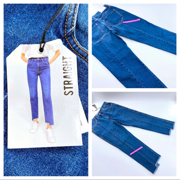 Mango | Jeans | Mng Denim Straight Womens Jeans Cotton 0 Sz 6 | Poshmark